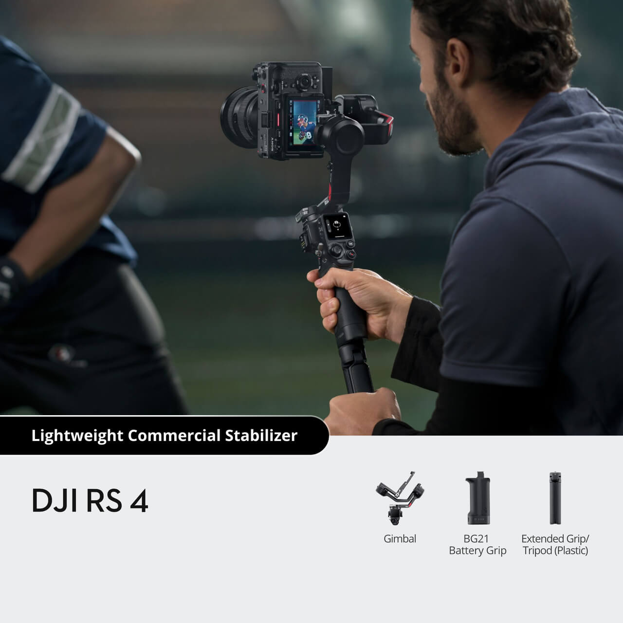 DJI RS 4 Gimbal Stabilizer 3 kg Payload - WESTBUY