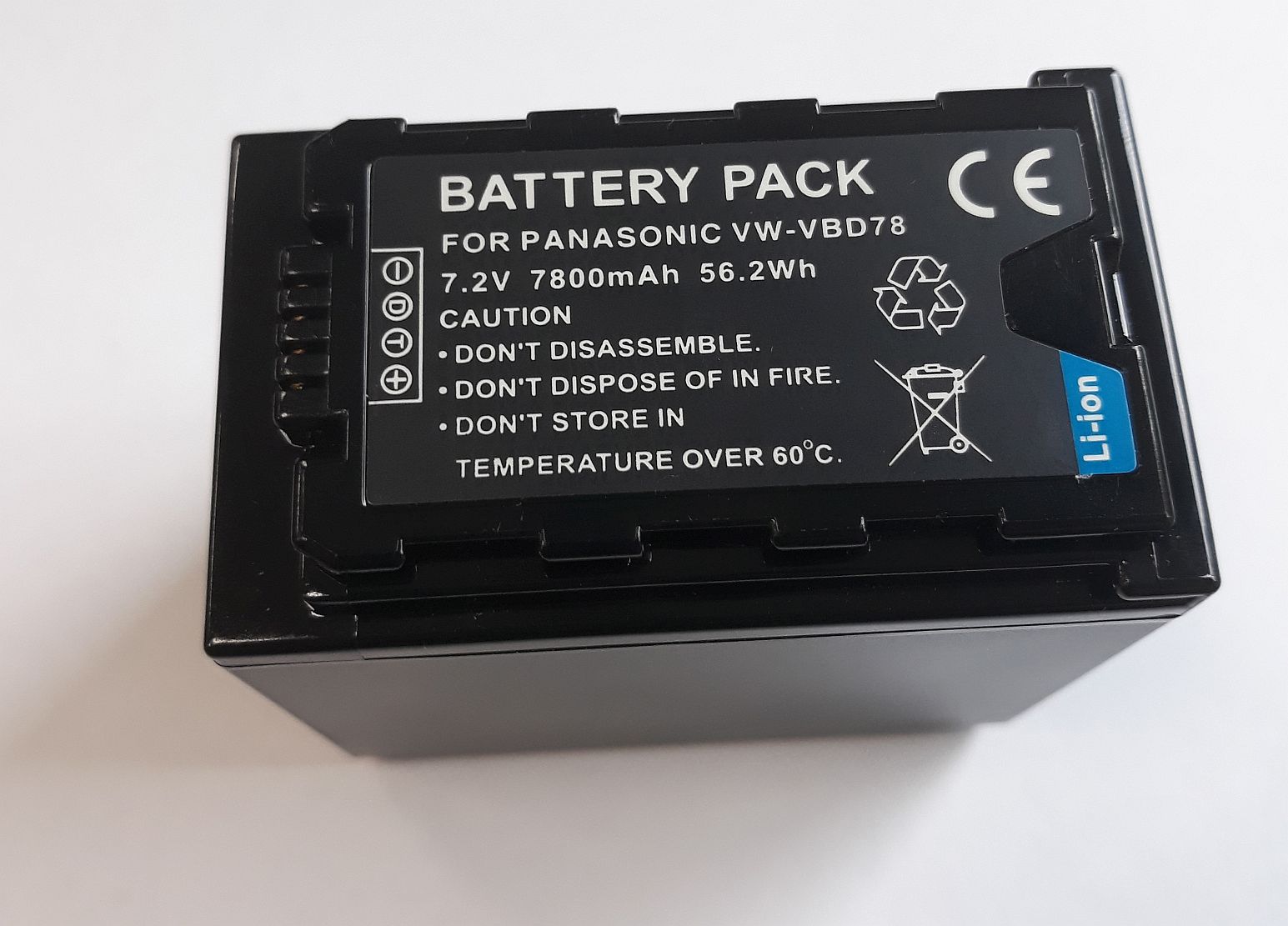 Digital Power VW-VBD78 Li-Ion 7800mAh Battery With LED Indicator - WESTBUY