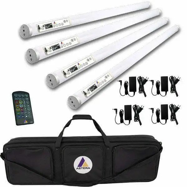 Astera Titan Tube LED RGB Light 4-Light Kit - WESTBUY