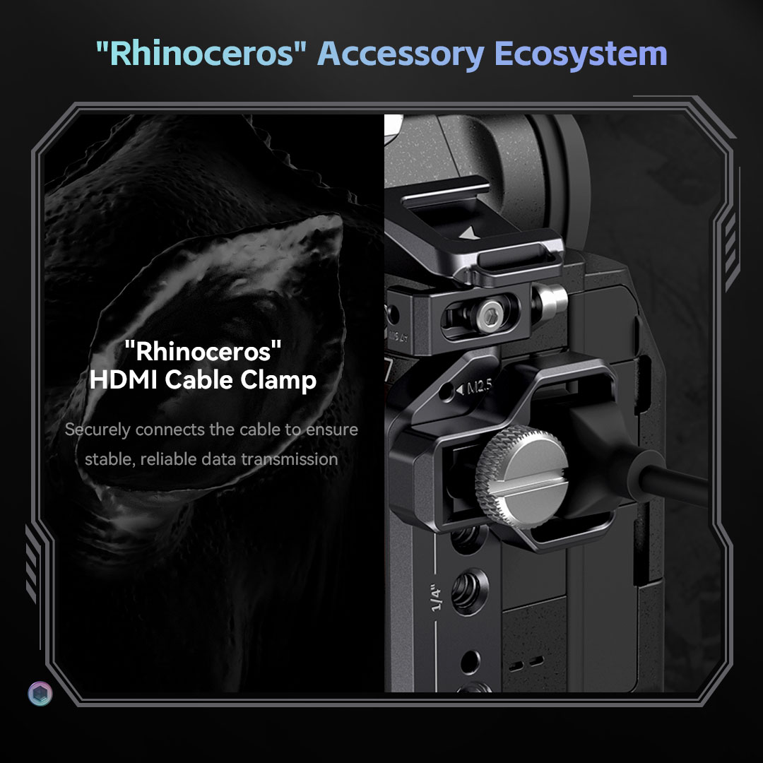 SmallRig "Rhinoceros" Basic Cage Kit for Sony Alpha 7R V / Alpha 7 IV ...