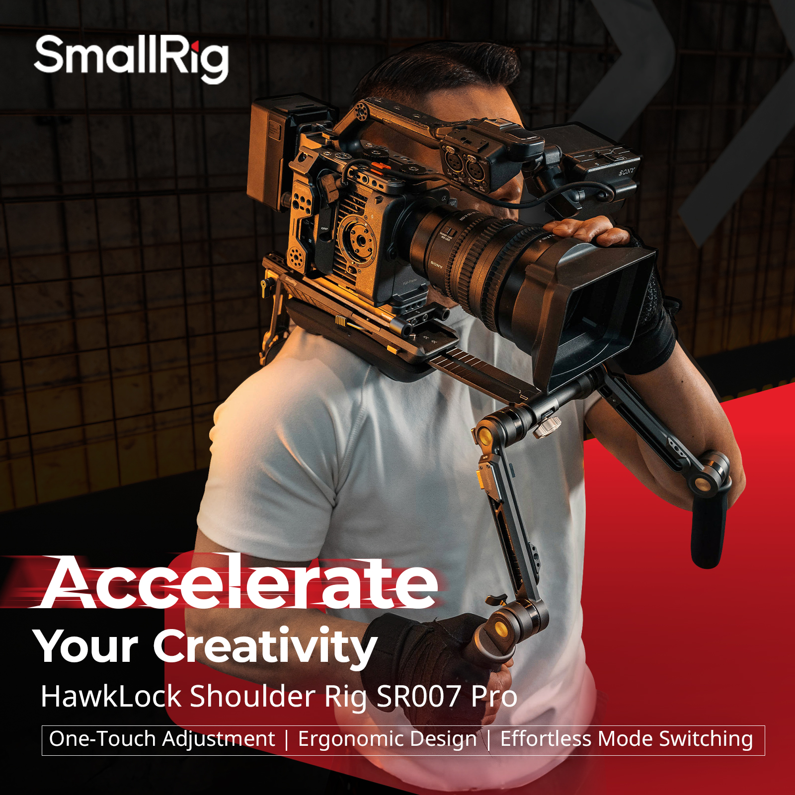 SmallRig HawkLock Shoulder Rig SR007 Pro 4181 - WESTBUY