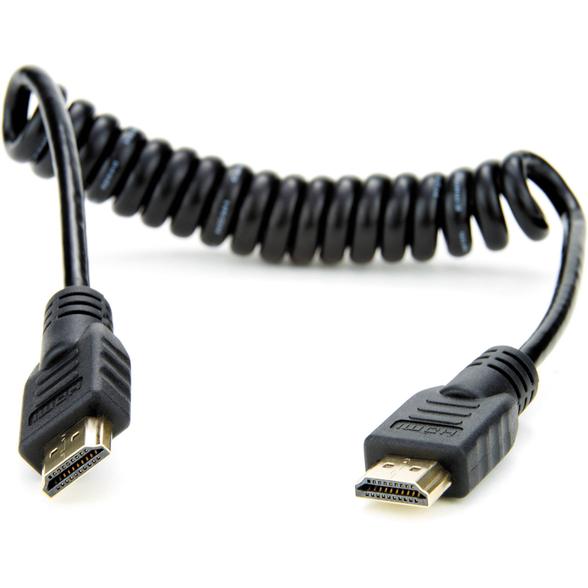 Atomos Full HDMI to Full HDMI Coiled Cable (30 - 45 cm) - WESTBUY